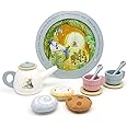 Amazon.com: KIDS PREFERRED Beatrix Potter Peter Rabbit Wooden Tea Set ...