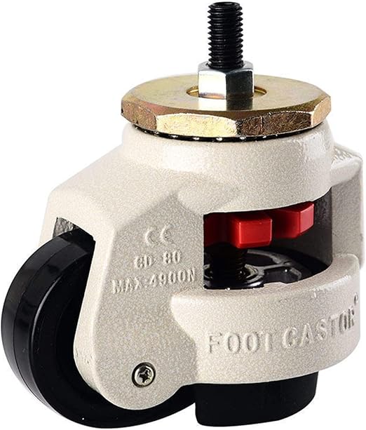 Caster Wheels Replacement Heavy Duty Level Adjustment Caster Industrial ...