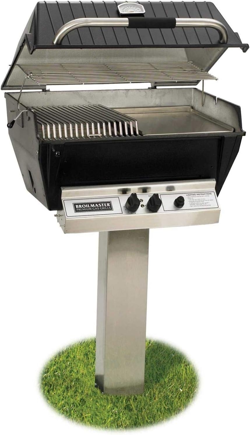 Review Broilmaster P3-SXN Super Premium Natural Gas Grill On Stainless ...
