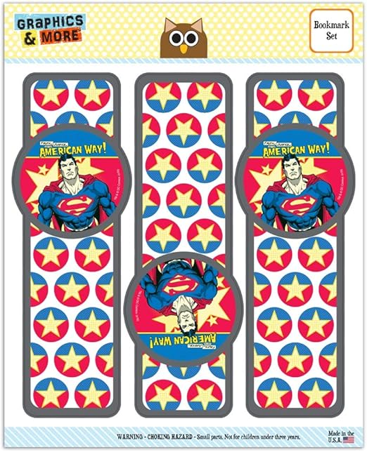 Amazon.com : Superman The American Way Set of 3 Glossy Laminated ...