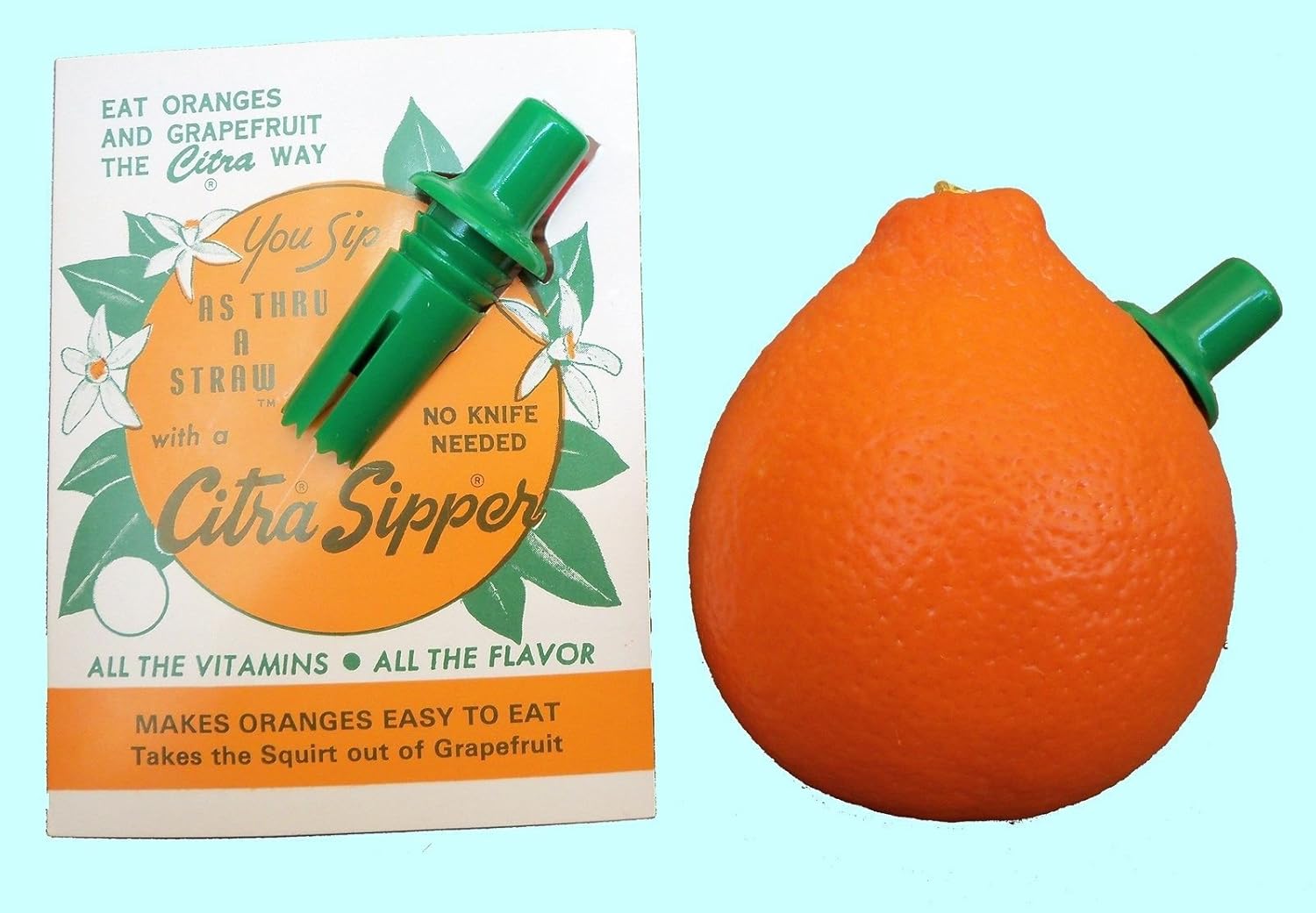 Lot-Packs-Citra-Sipper-Smallest-Citrus-Spout-Juicer-Squeater-Orange ...