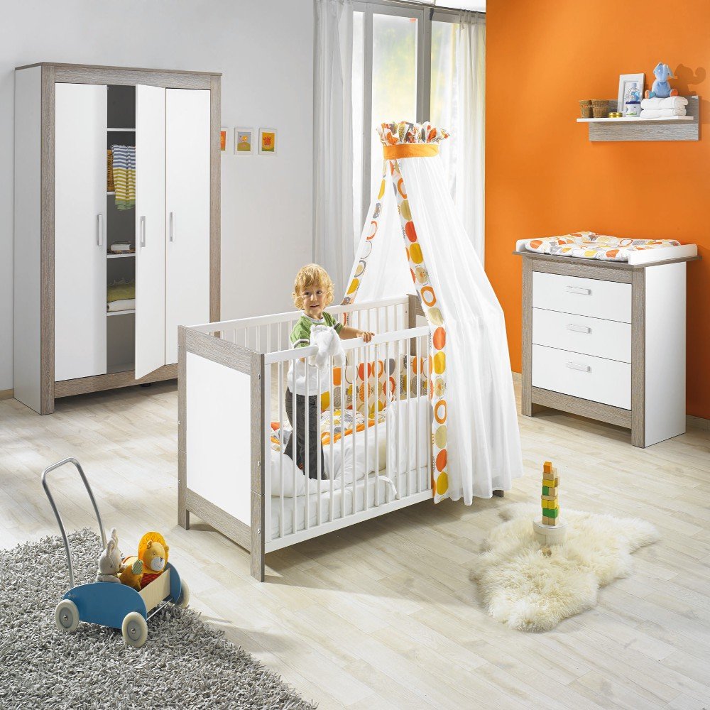 Geuther 1172 3-tlg. Kinderzimmer Marlene mit 3-trg. Schrank - wenge ...