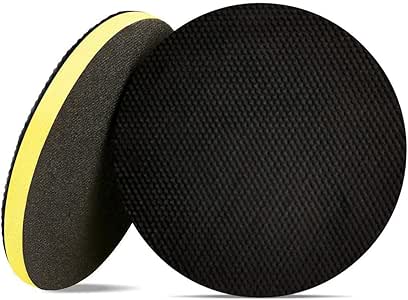 SPTA Clay Bar Pad, 6" Fine Grade Clay Pad for DA Polisher, 1Pc Clay ...