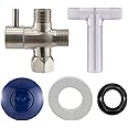 Amazon.com: RecPro RV Showermiser Kit (Brushed Nickel) | Saves Water ...