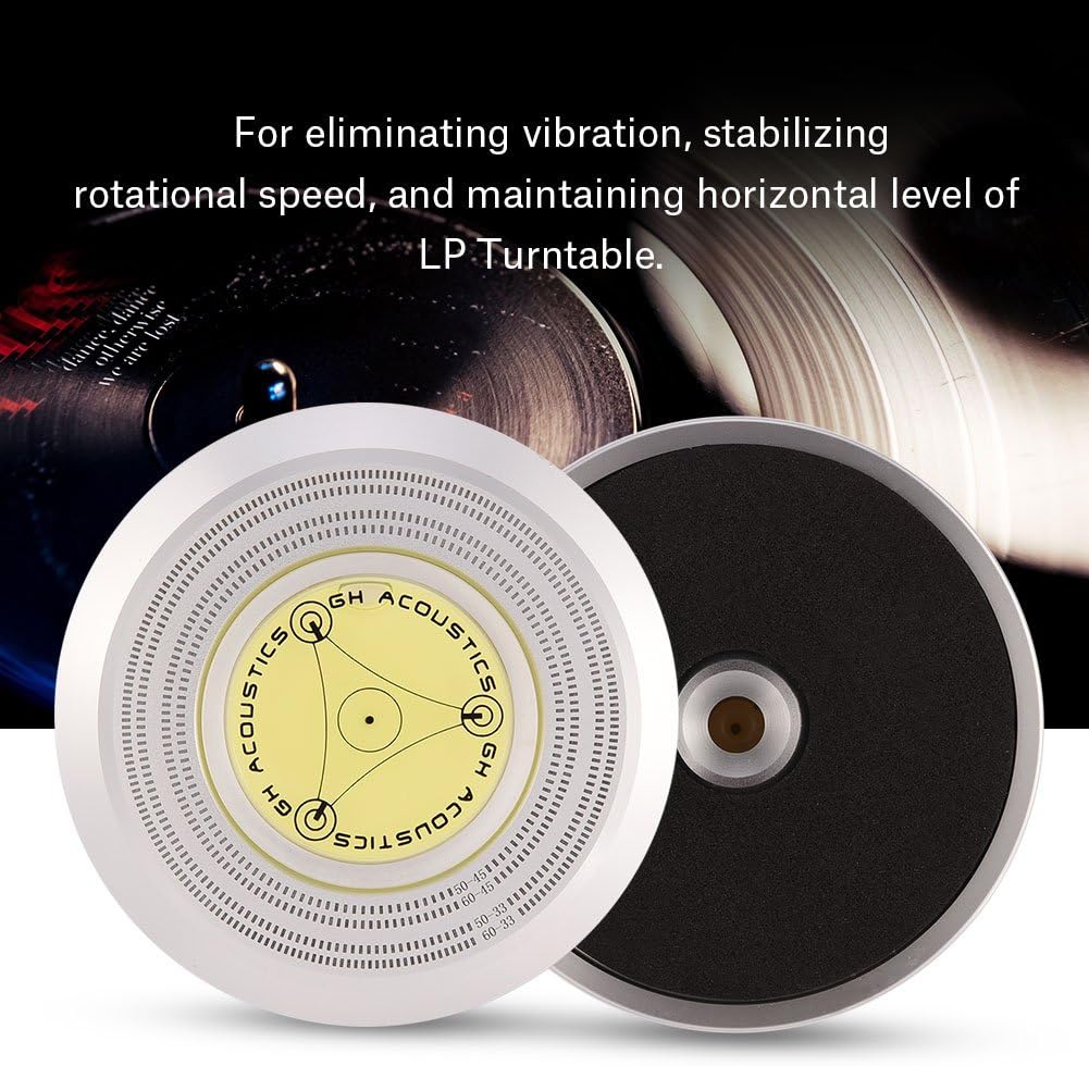 Record Weight Turntable 50/ 60Hz Bubble Level Speed Detection Turntable ...