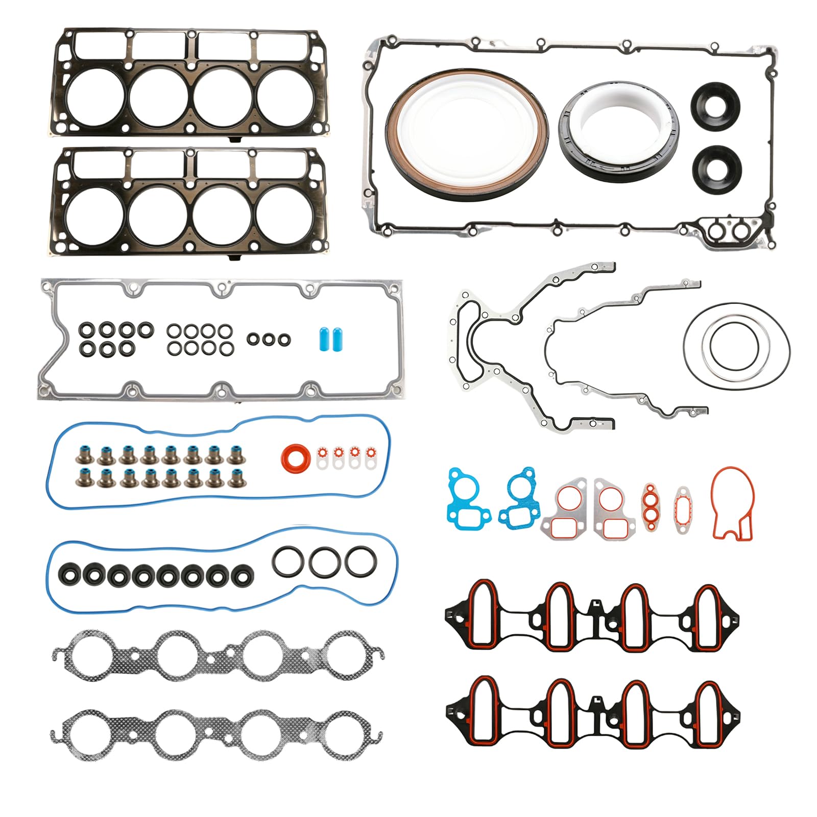 VANJING Cylinder Head Gasket Set Compatible with Chevy Silverado Tahoe ...