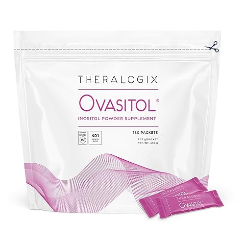 Theralogix Ovasitol Inositol Powder Packets - 90-Day Supply - Myo ...