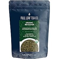 Amazon.com : Organic Red Clover Loose Leaf Tea - 1oz Bag (Approx. 30 Servings) | Full Leaf Tea ...