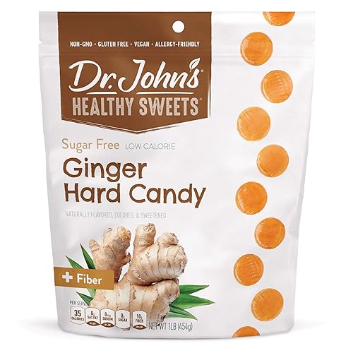 Dr. John’s Sugar Free Candy, Healthy Hard Candy with Zero Sugar, Low ...