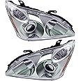 Amazon.com: Veloqua For 2004 2005 2006 Lexus RX330 HID+Halogen ...