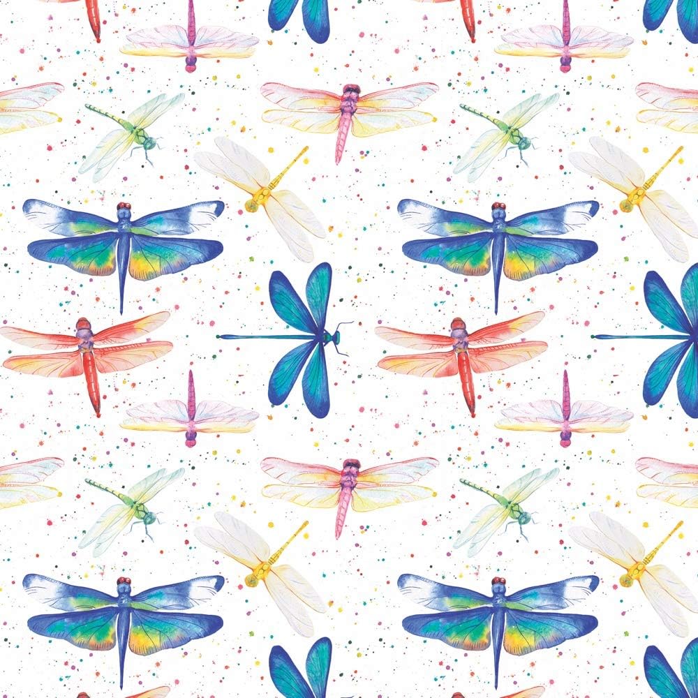 Dragonfly Gift Wrapping Paper – BigaMart