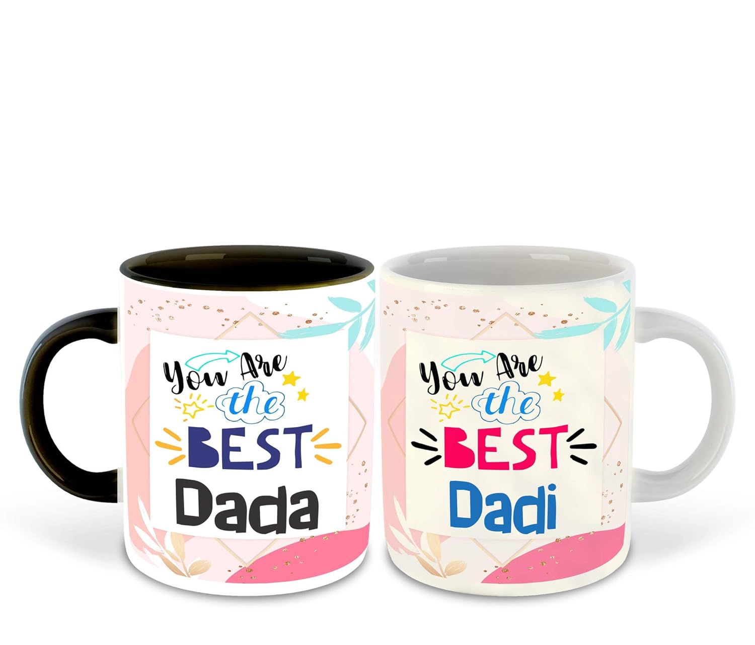 Buy DecorVecor™ Dada and Dadi Inspired Black & White Inner Colour Set ...
