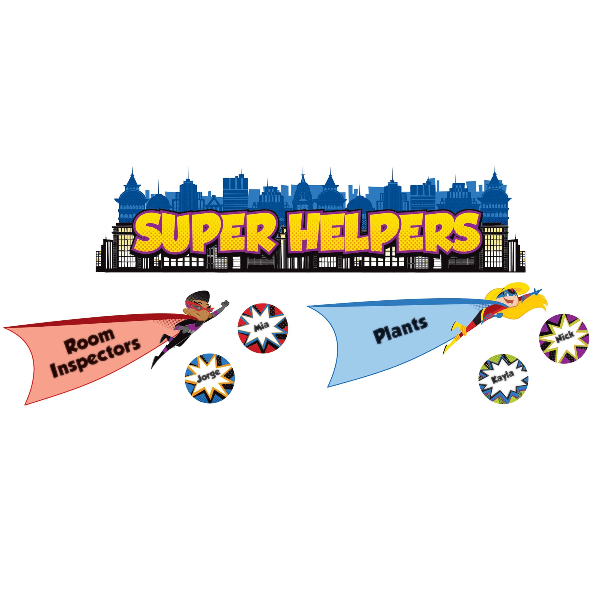 Mua Carson Dellosa Super Power Super Helpers Bulletin Board Set trên ...
