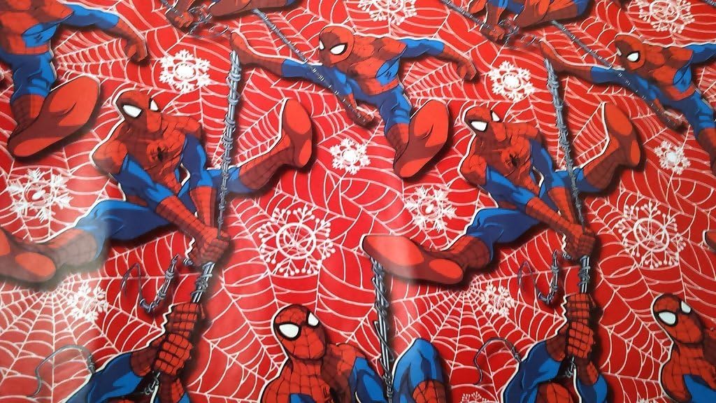 Amazon Gift Wrap Spiderman Wrapping Paper 20 Sq Ft 1 Roll