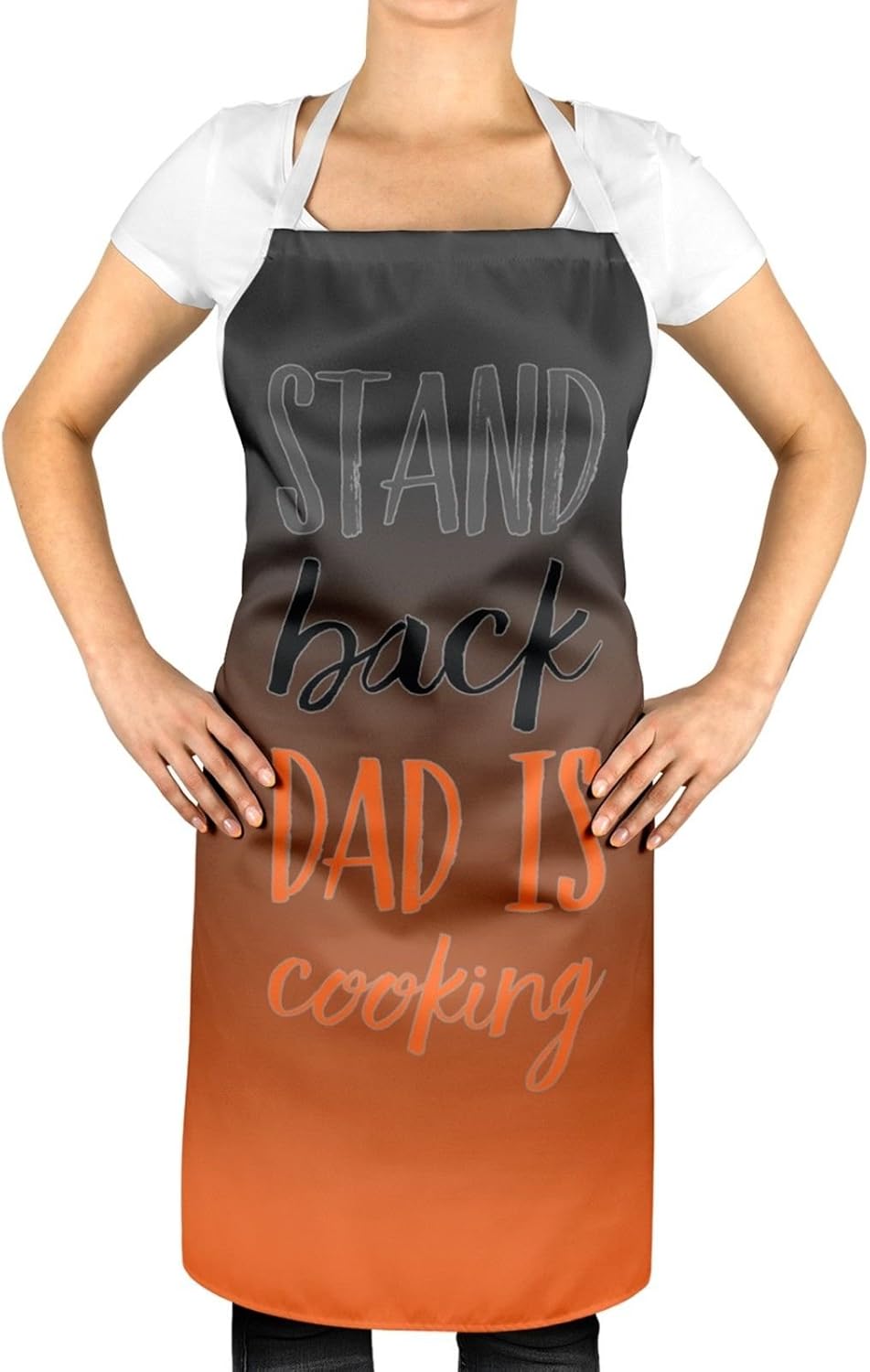 Stand Back Dad Is Cooking - Funny Chef BBQ Rude Aprons Apron Mens ...