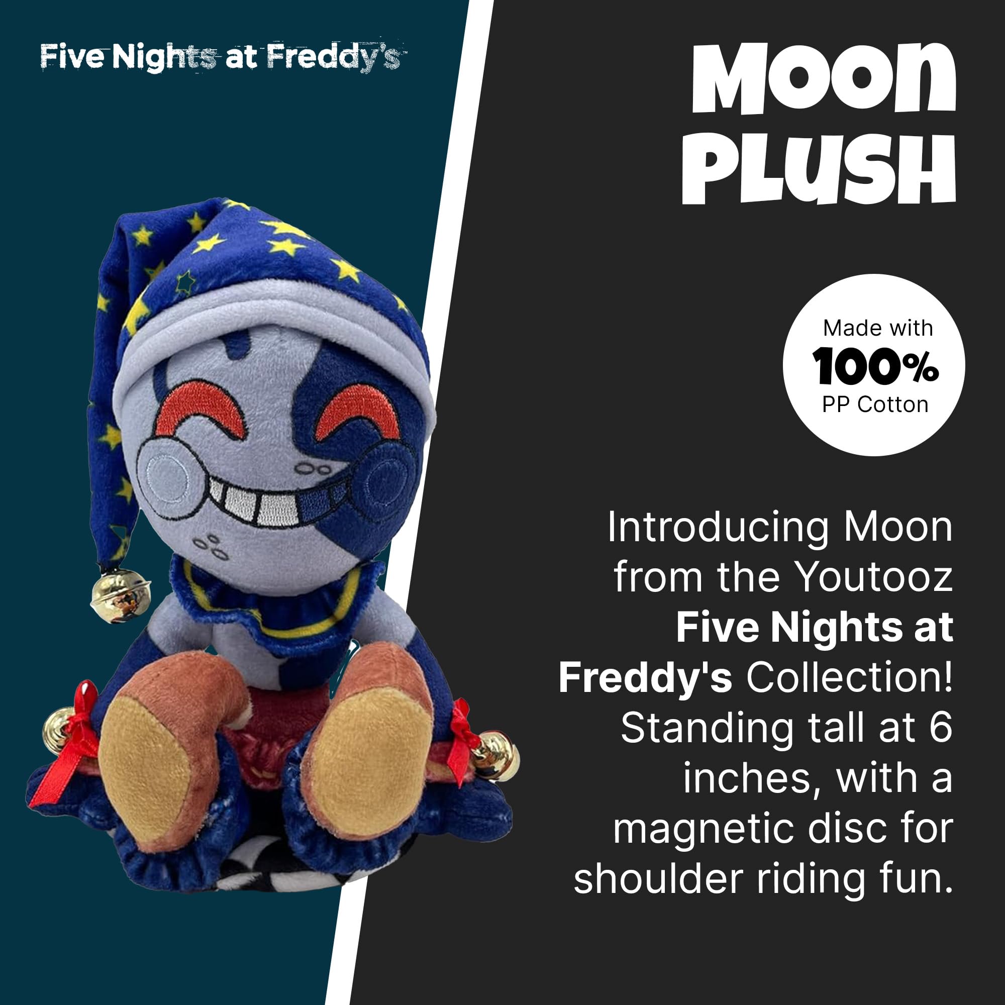 Mua Youtooz FNAF Moon Plush 6" Inch Shoulder Rider, Collectible Soft ...