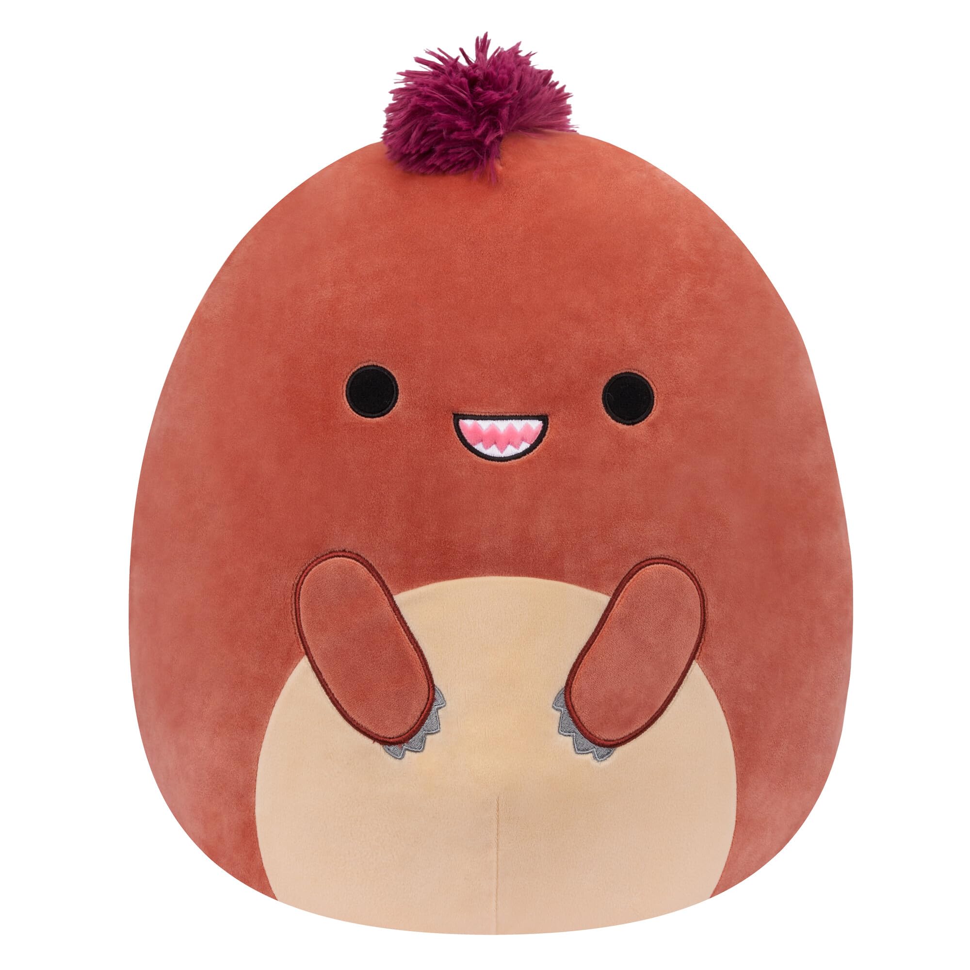 Squishmallows Original 20-Inch Kelly Red Velociraptor - Jumbo Ultrasoft ...