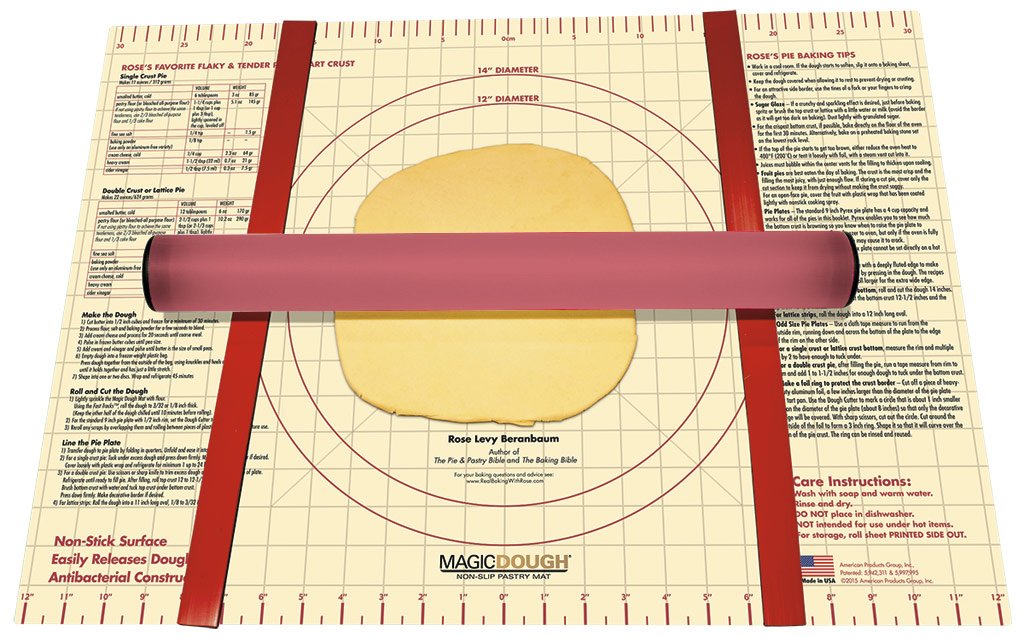 the Rose Levy Beranbaum All-American Pie Kit Magic Dough Mat, Magic ...