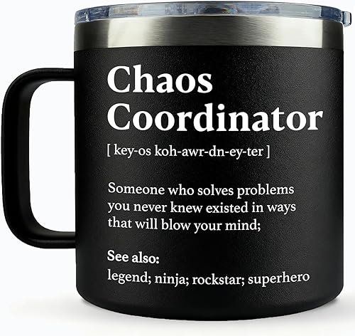 WECACYD Chaos Coordinator Gifts - Thank You Gifts, Christmas Gifts for ...