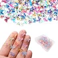 Amazon.com: 100 PCS Micro Resin Butterflies,Crafts Miniature Tiny ...
