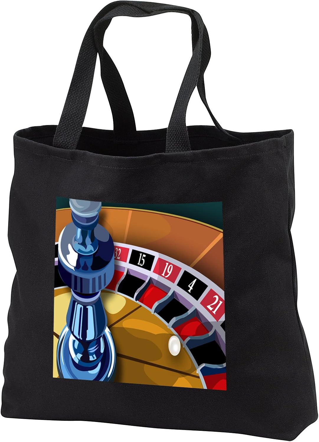 Amazon.com: Dezine01 Graphics Gambling - Roulette - Tote Bags: Clothing