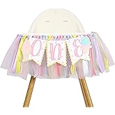 Amazon.com: Minnie One High Chair Banner - 1st Birthday Party ...