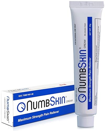 Numbskin Tattoo Numbing Cream - Topical Anesthetic Cream, Maximum ...