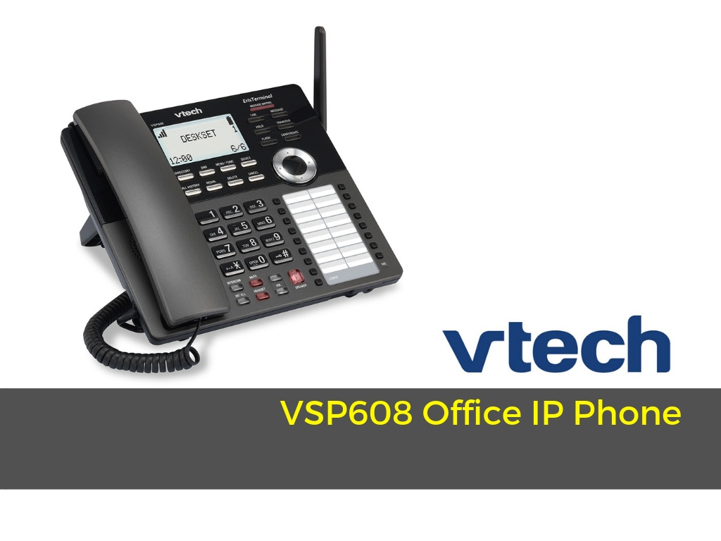Watch Vtech VSP608 | Cordless Office Desk Phone for VSP600 - General Overview, Guides on Amazon Live
