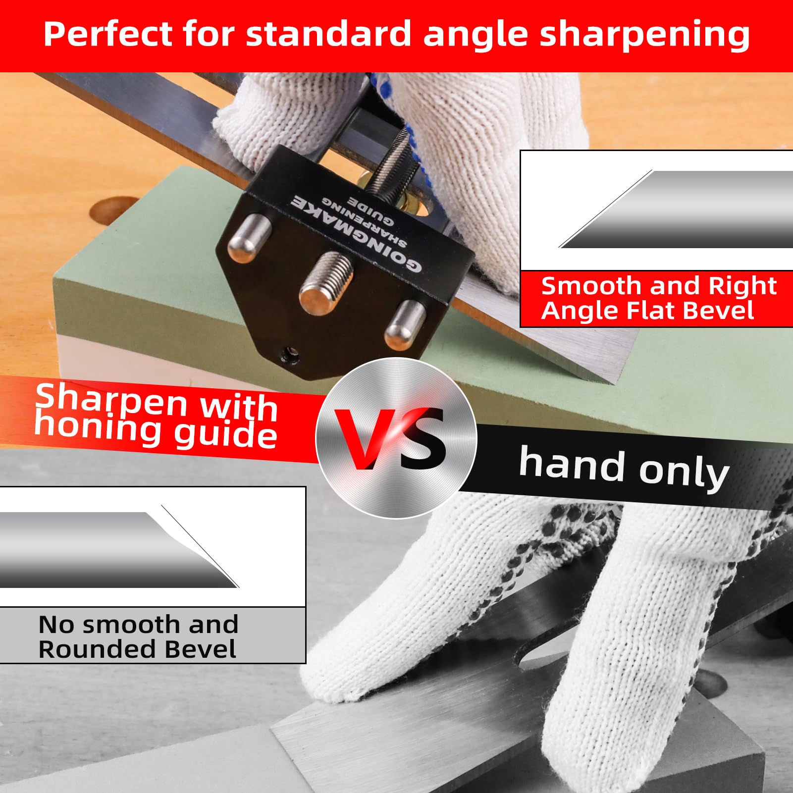 Mua GOINGMAKE Honing Guide System Chisel Sharpening Kit for Woodworking ...