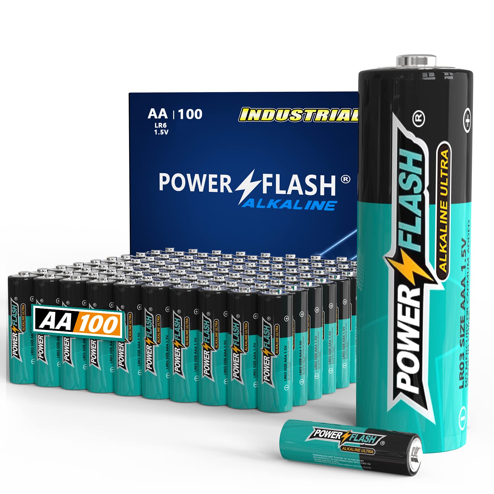 Mua AA Batteries with Fresh Date - 100 Count Industrial Pack - Ultra ...