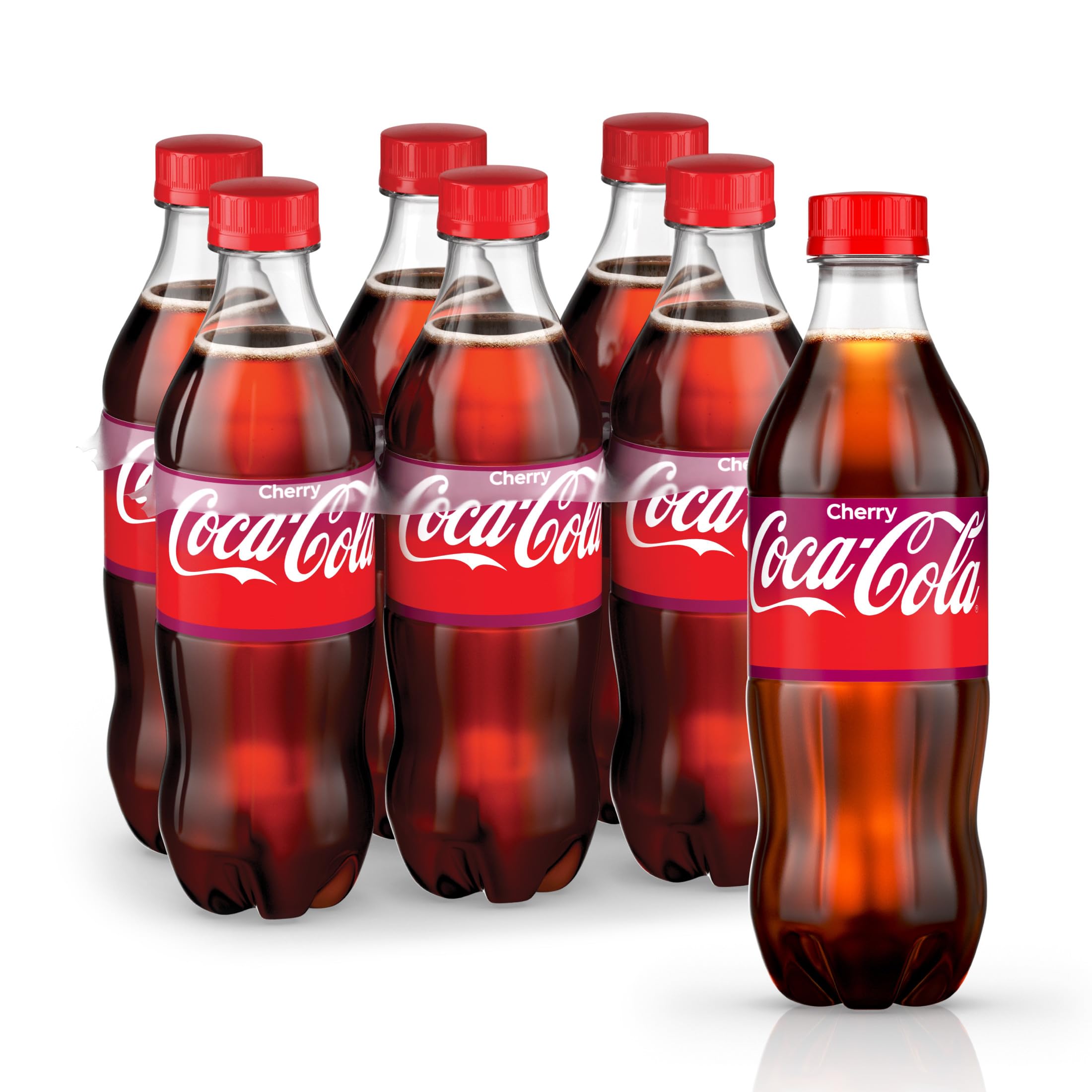 Coca-Cola Coke Cherry Soda, 16.9 fl oz, 6 Pack EXP.02/2025 for sale ...