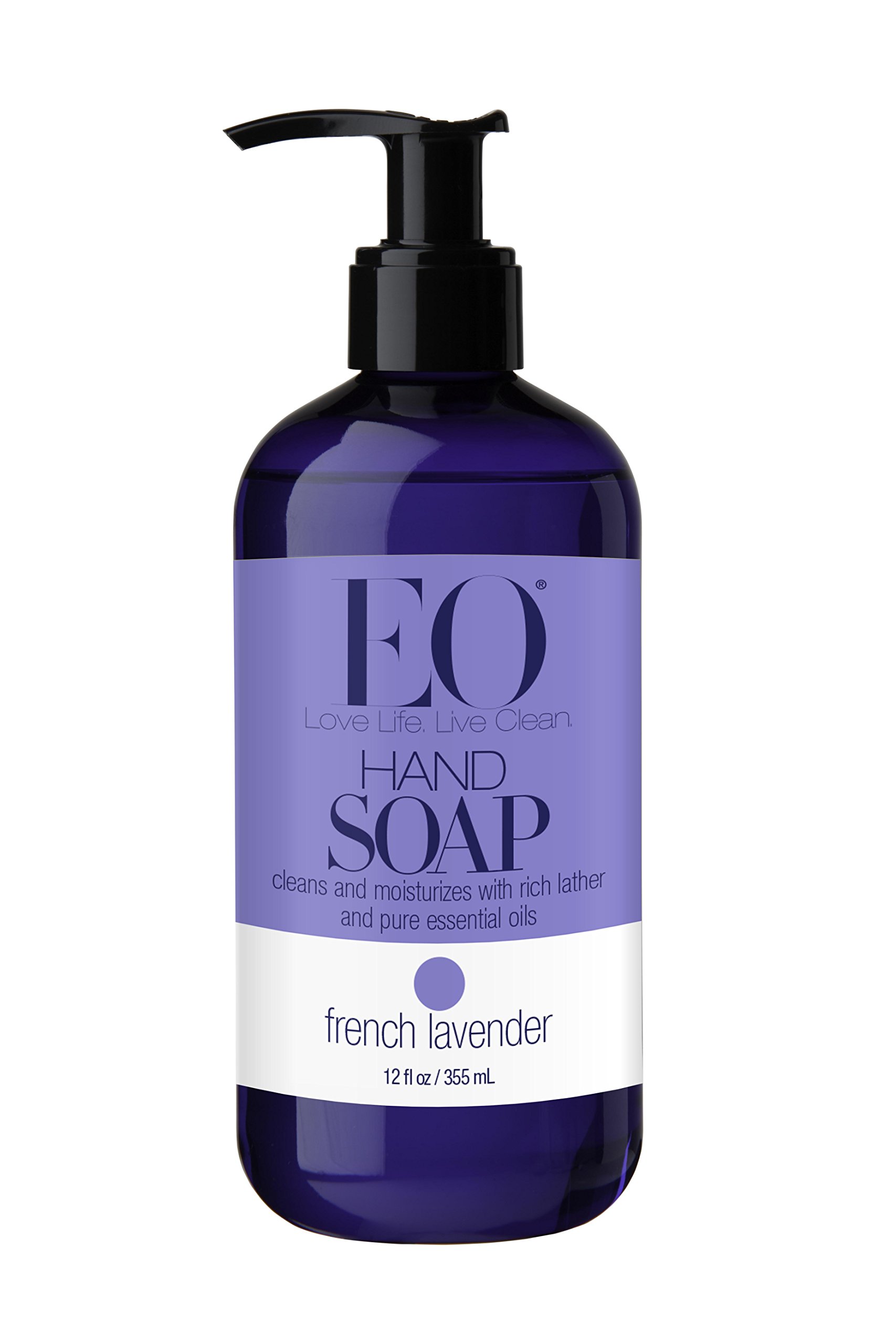 Amazon.com : EO Botanical Liquid Hand Soap, Lemon & Eucalyptus, 12 ...