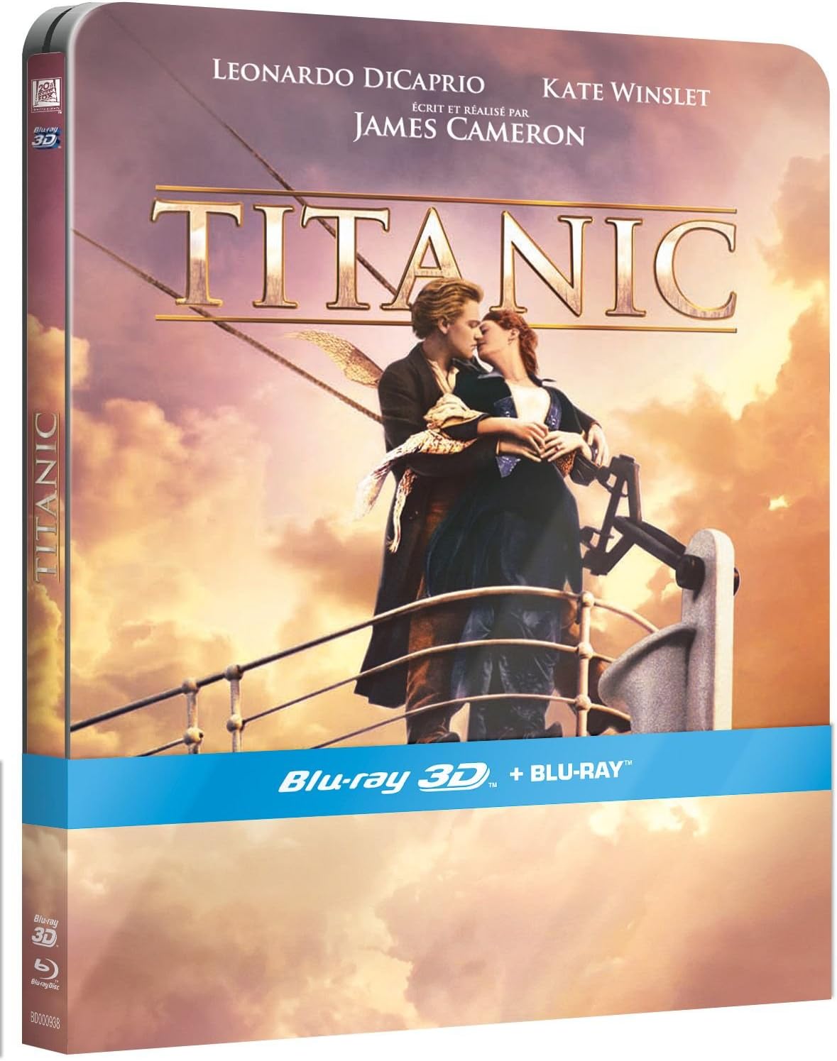 Titanic Combo Blu-ray 3D + Blu-ray Limited Edition SteelBook Import ...