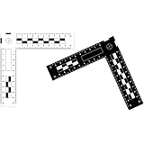 DGK 4N6 Set of 5 Forensic Ruler ABFO Scales Inches and Metric for ...