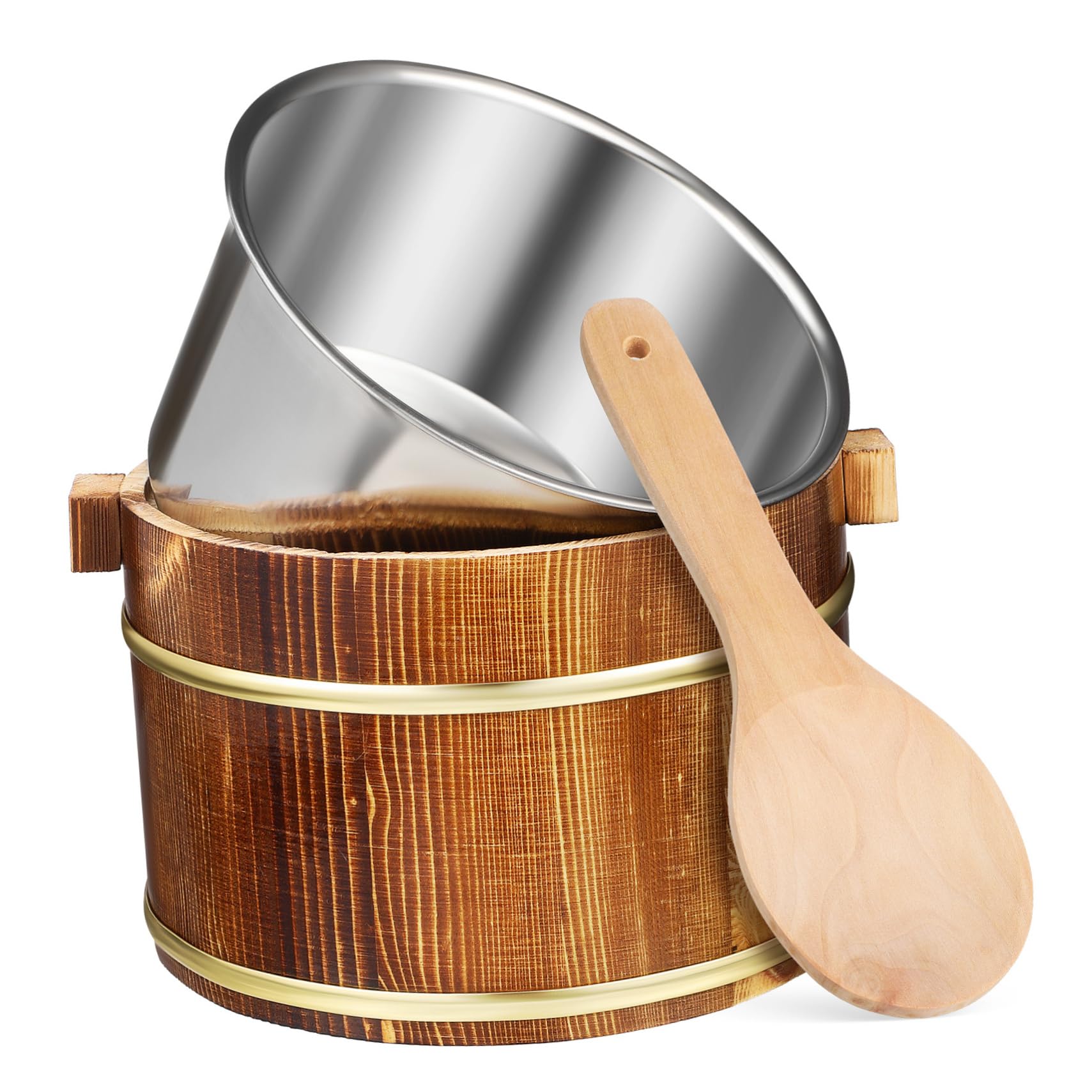 Mua TIDTALEO Rice Barrel Steamer Bucket Hungiri Sushi Tub Rice Bowl ...