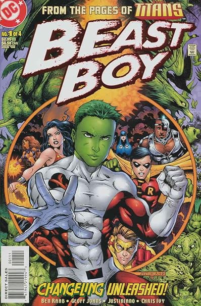 Amazon.com: Beast Boy #1 FN ; DC comic book: Entertainment Collectibles