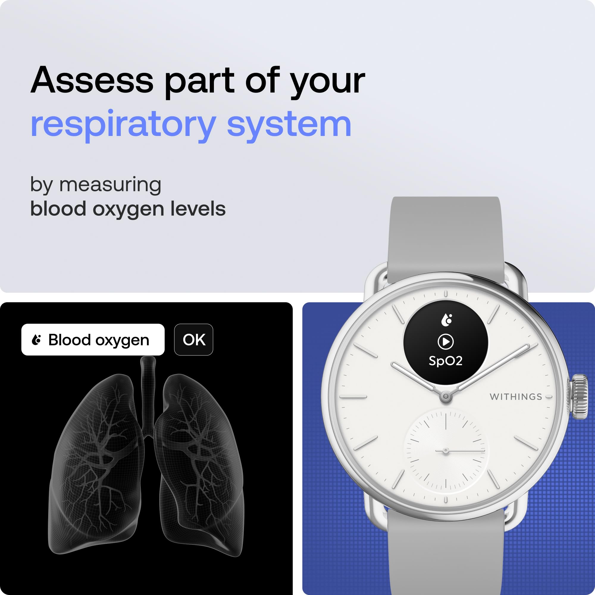 Mua Withings ScanWatch 2, Heart Health Hybrid Smartwatch for Men ...