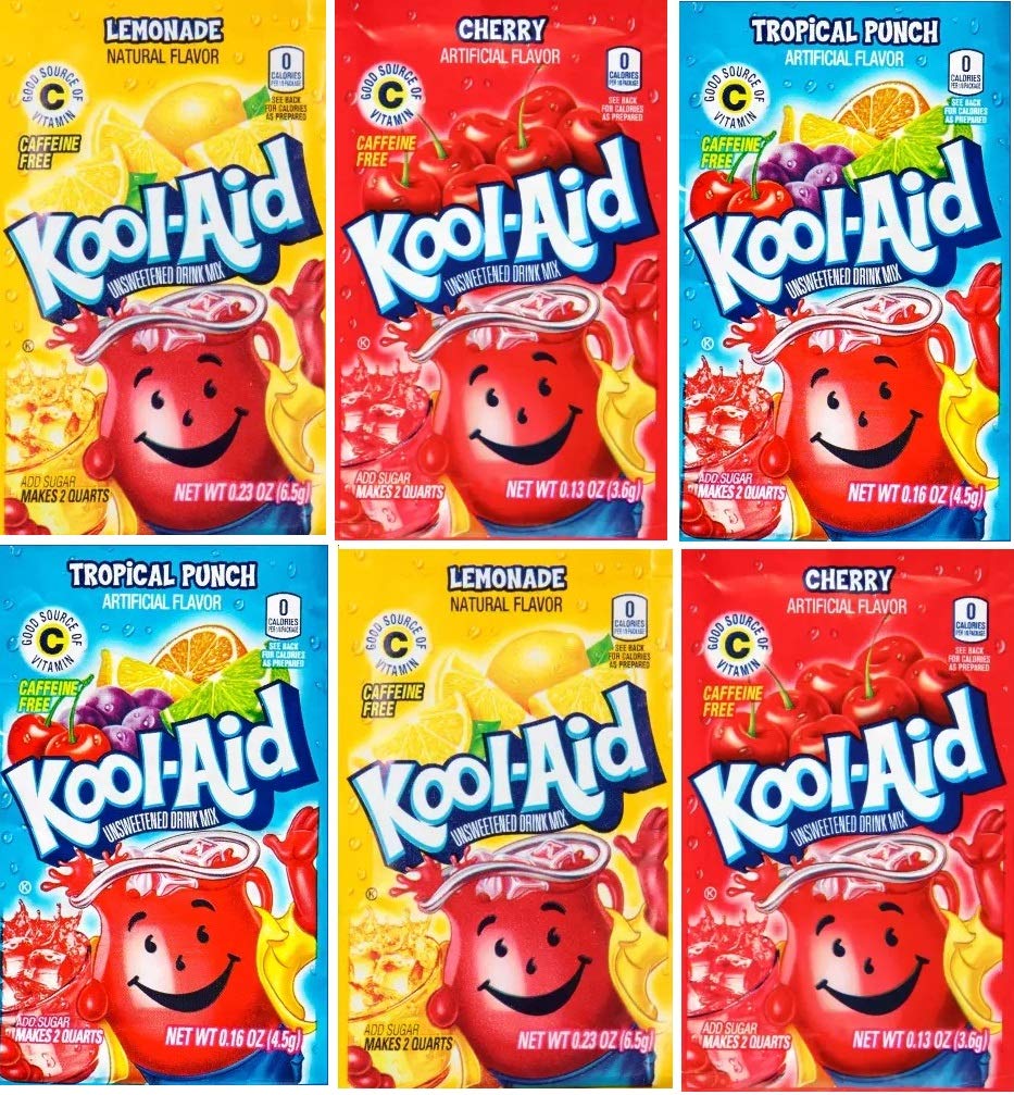 Buy Kool-Aid Packets Favorite Flavors Unsweetened Caffeine Free ...