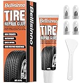 Amazon.com: Bellisinno Tire Repair Glue, Sidewall Rubber Cement Kit, Two Sizes Nail, Suitable ...