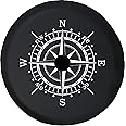 Amazon.com: JL Series Spare Tire Cover with Backup Camera Hole Compass ...