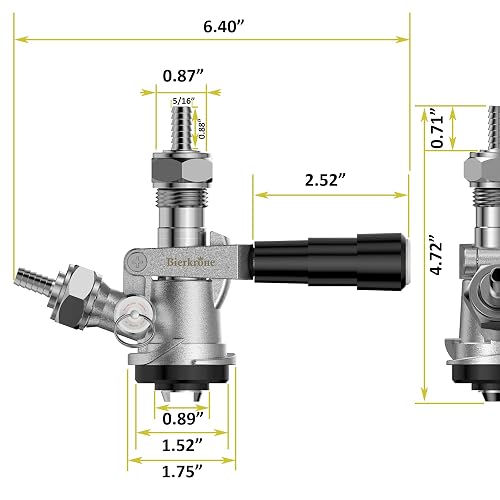 American Sankey Tap Diagram Keg Coupler, Sankey D Tap With 304