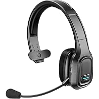 Amazon.com: TECKNET Bluetooth Headset, Trucker Bluetooth Headset with ...