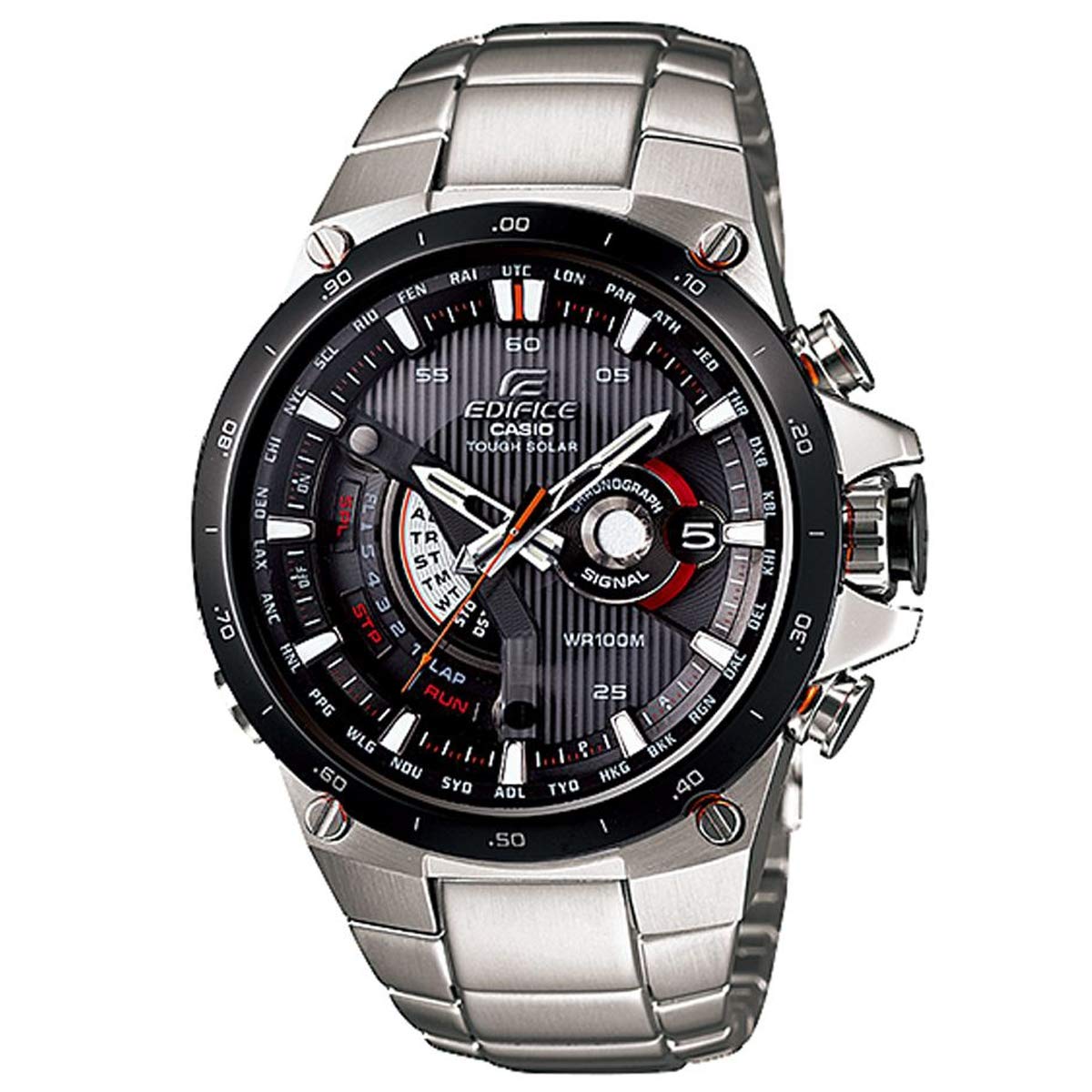 Buy Casio Edifice Chronograph Black Dial Men's Watch - EQS-A1000DB ...