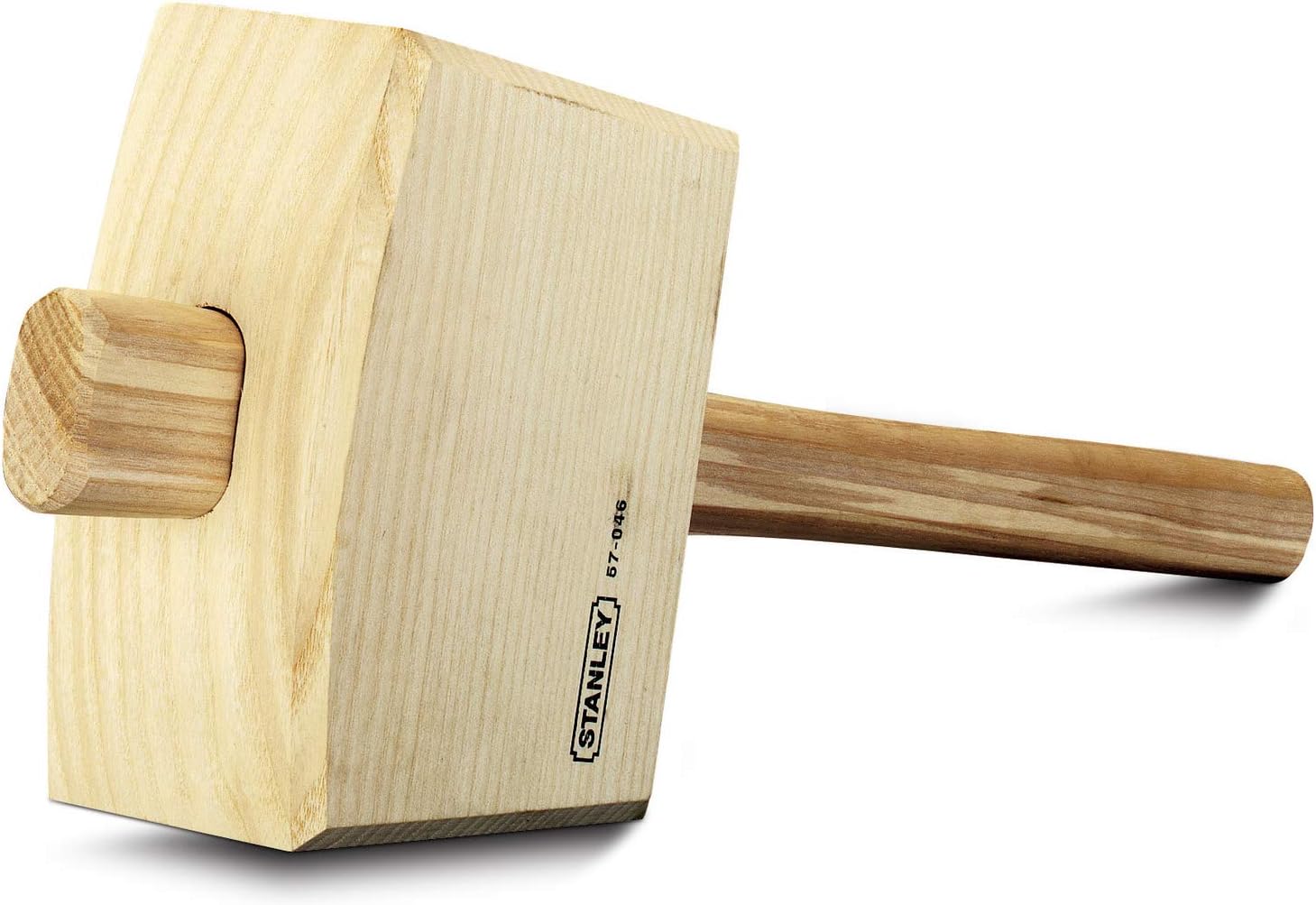 Stanley 1-57-046 Maillet de menuisier tête en hêtre Ø 115 mm: Amazon.fr ...
