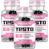 Testo Feminino 60 capsulas vitaminas e minerais com boro | Amazon.com.br