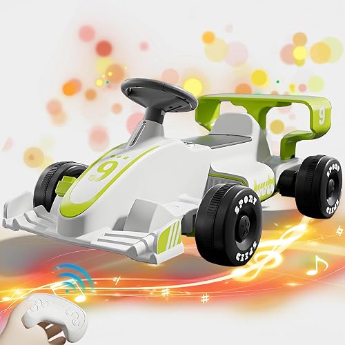 BEUDUOQI Electric Go Kart 12V7Ah Battery Powered Pedal Go Karts, Drift ...