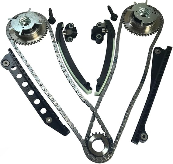 JDMSPEED New Timing Chain Kit Cam Phaser Fit For 04-08 Ford F-150 F-250 Lincoln 5.4 Triton 3 ...