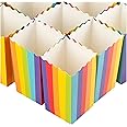 Amazon.com: BLUE PANDA Mini Rainbow Popcorn Party Favor Boxes (100 Pack ...