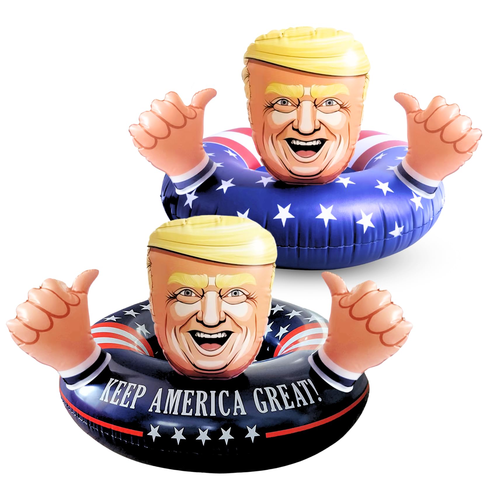 NINOSTAR Inflatable Pool Float American Pool Float for Summer Pool ...