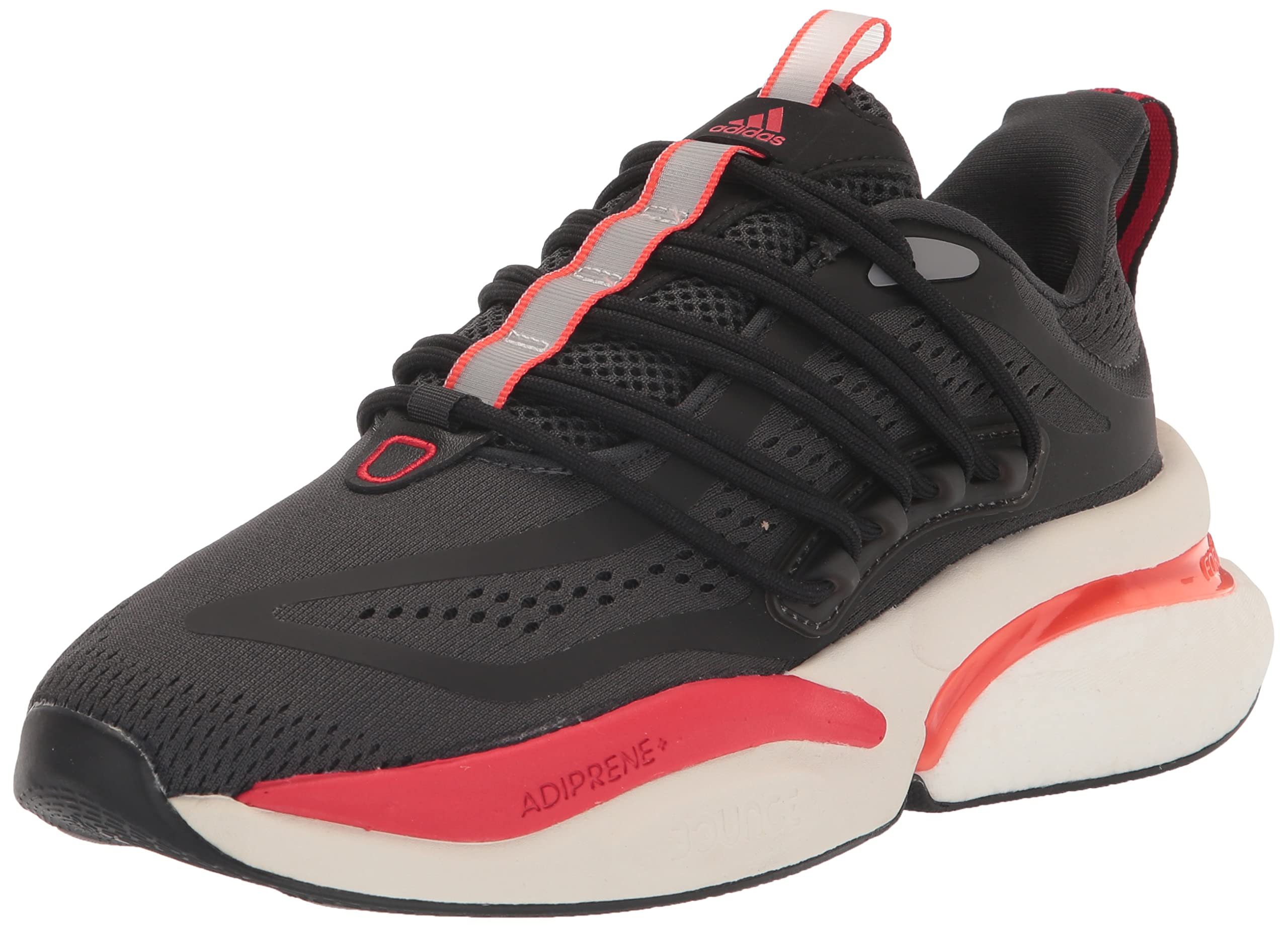 adidas Men's Alphaboost V1 Sneaker, Carbon/Bright Red/Grey, 10 for sale ...